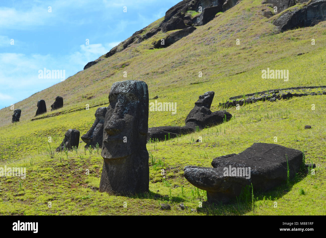 Te tokanga moai hi-res stock photography and images - Alamy