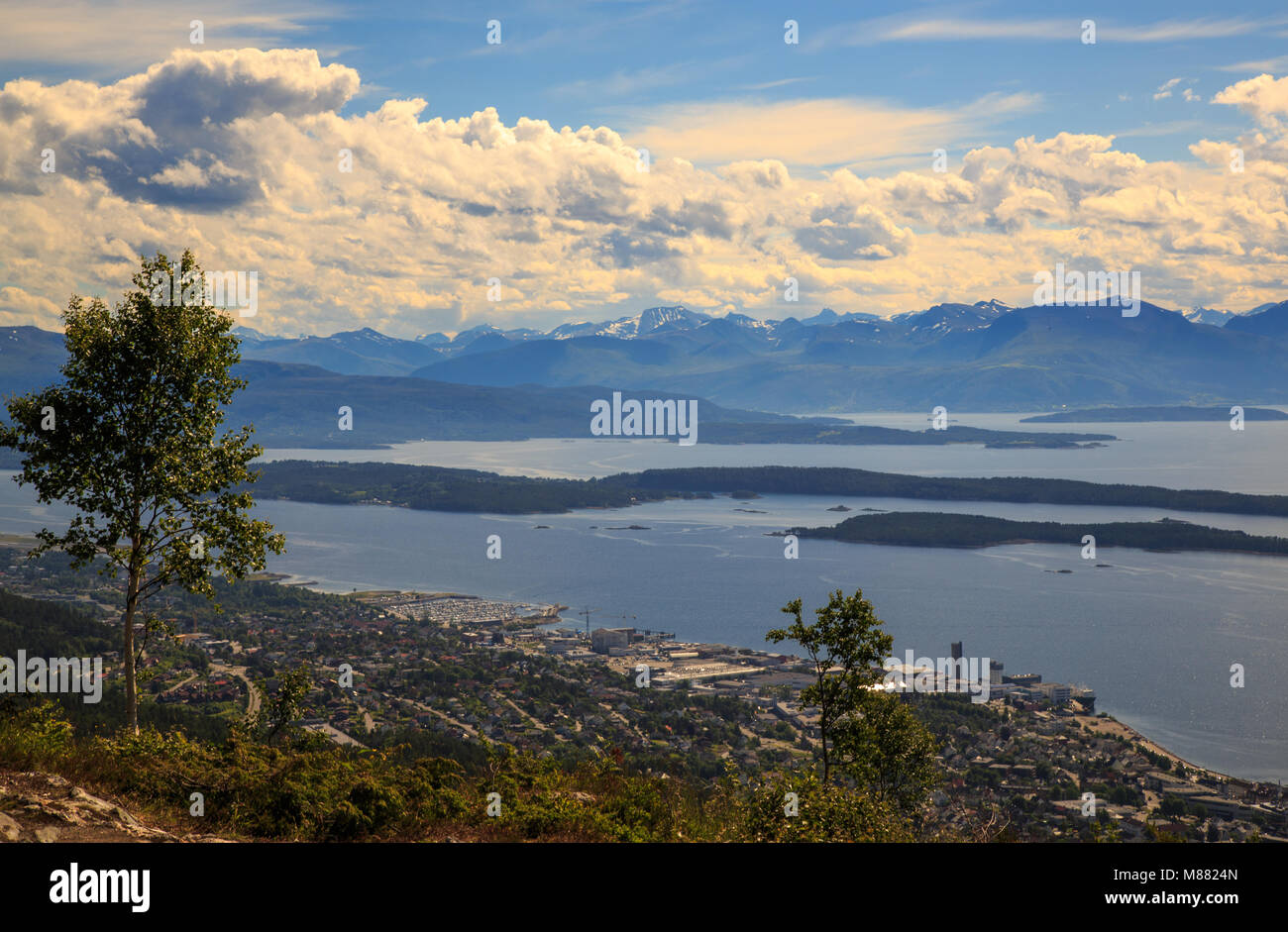 Molde city view hi-res stock photography and images - Alamy