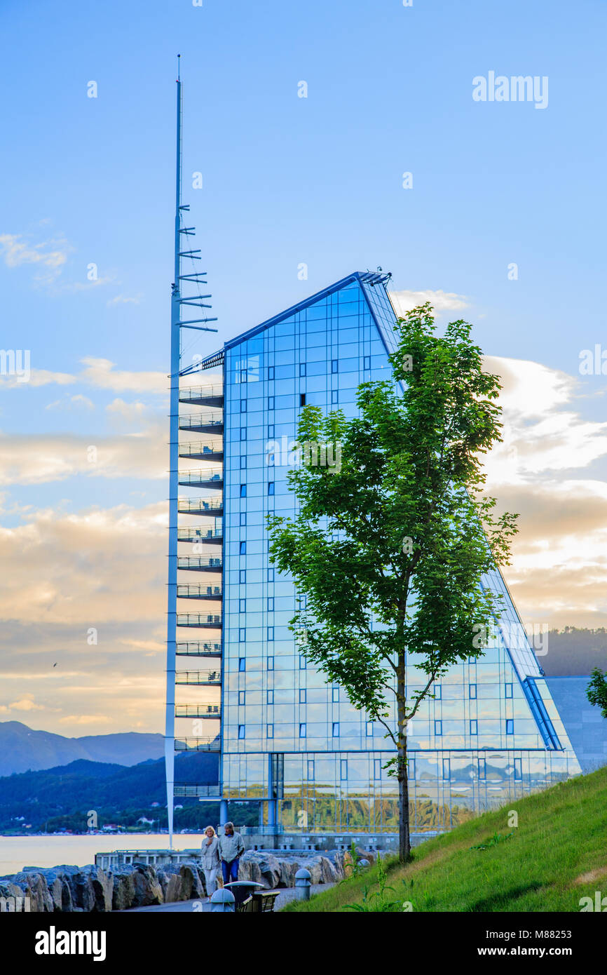 Scandic seilet hotel, molde, norway hi-res stock photography and images ...