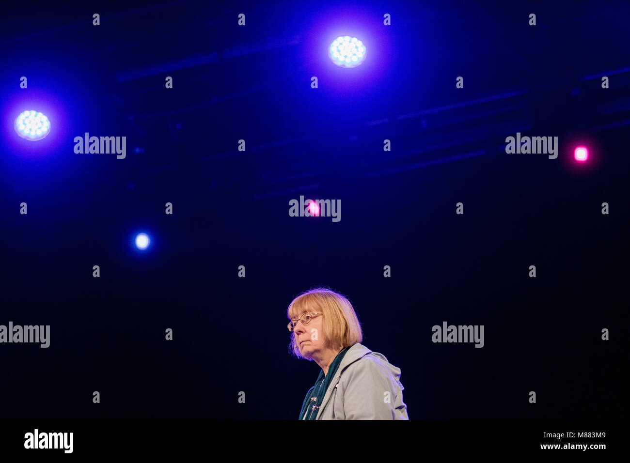 15 March 2018, Germany, Cologne: British children's author Cherith ...