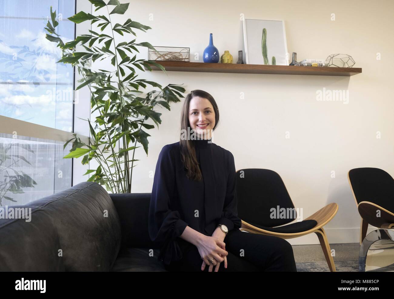 Los Angeles, California, USA. 13th Feb, 2018. Amy Neben, talent manager ...