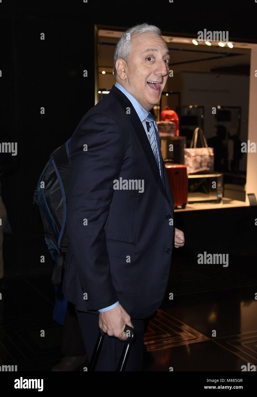 New York, NY, USA. 15th Mar, 2018. Michael Massimino, seen at Megyn ...