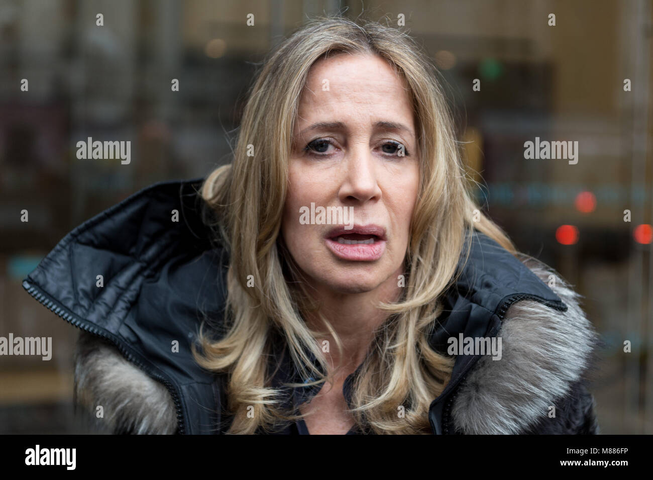 London, UK. 15th March, 2018. Michelle Young, the former wife of the ...
