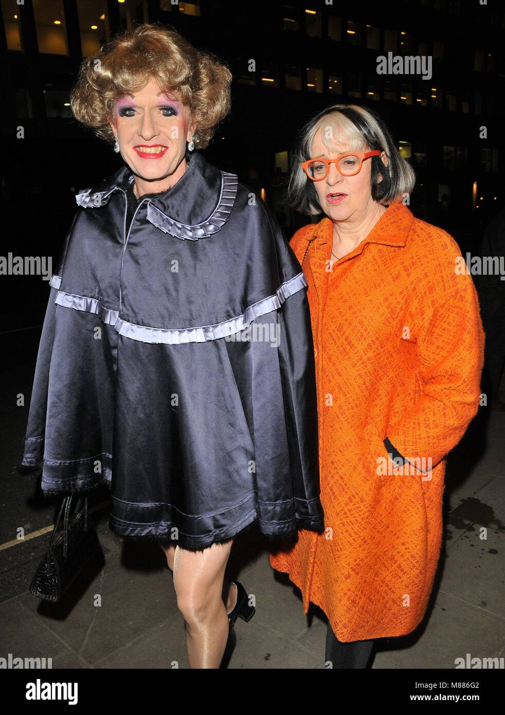London, UK. 14th March, 2018. Grayson Perry and Philippa Perry at the ...