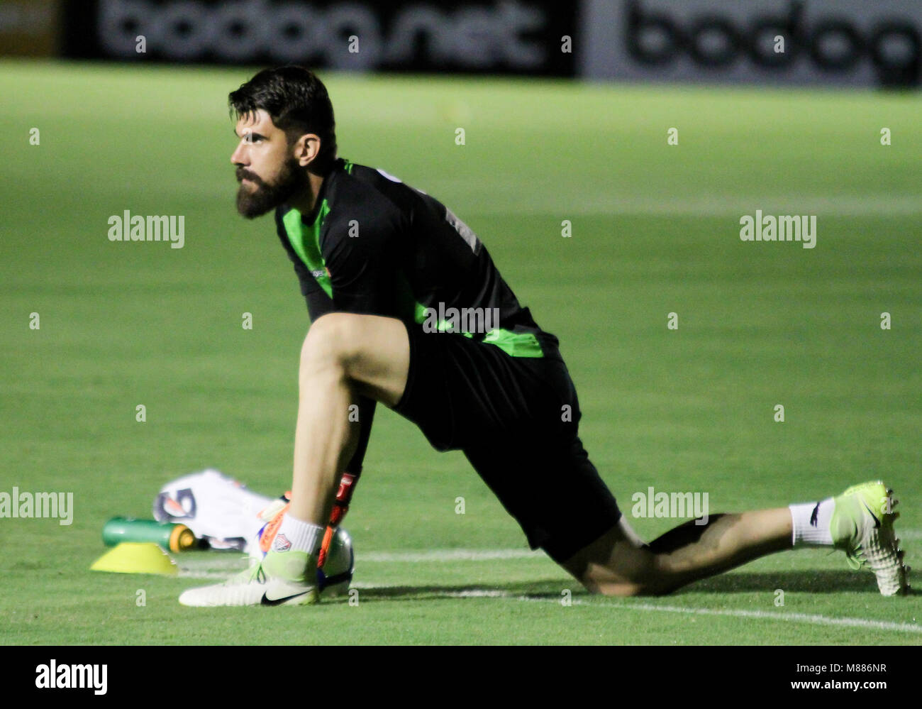 Salvador, Brazil. 15th Mar, 2018. Fernando Miguel goalkeeper of Vitória ...
