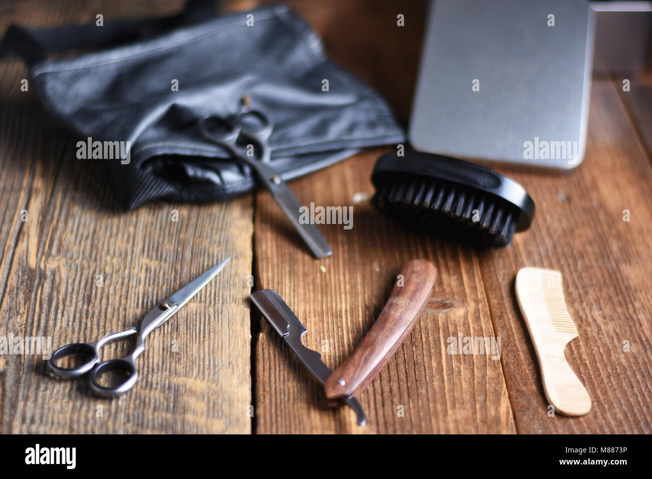 Barber tools hi-res stock photography and images - Alamy