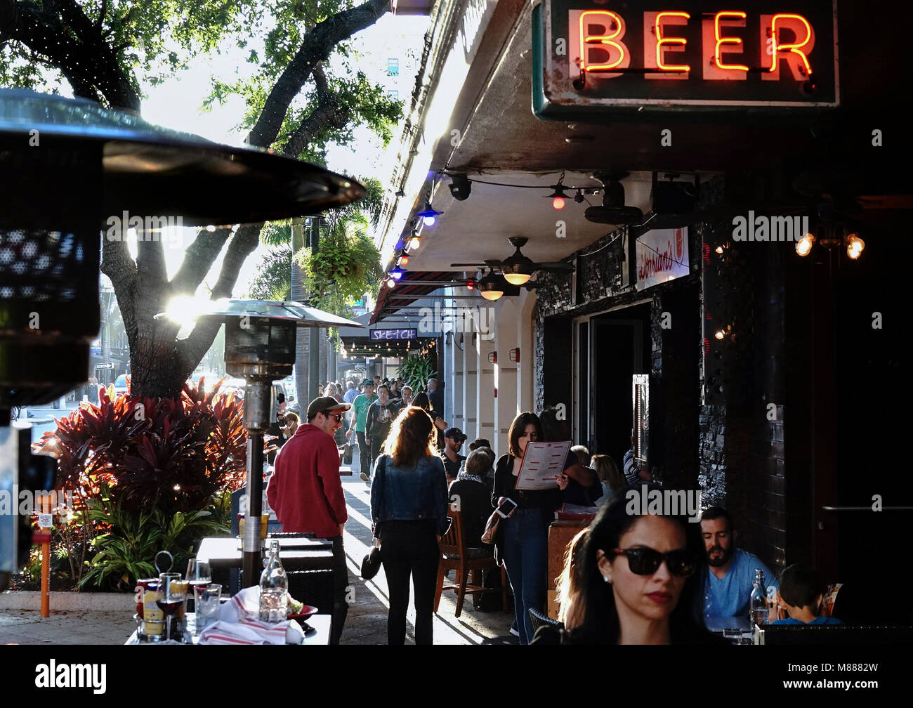 Clematis street hi-res stock photography and images - Alamy