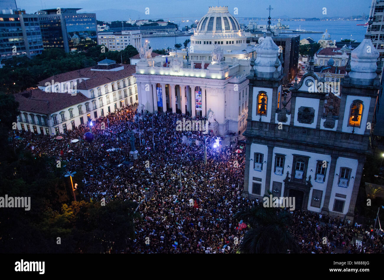 Mourners attend the funeral of slain Brazilian councilwoman and ...