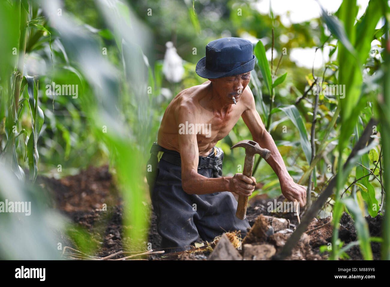 Guiyan, Guiyan, China. 16th Mar, 2018. Guiyang, CHINA-Peng Xingxiang, a ...