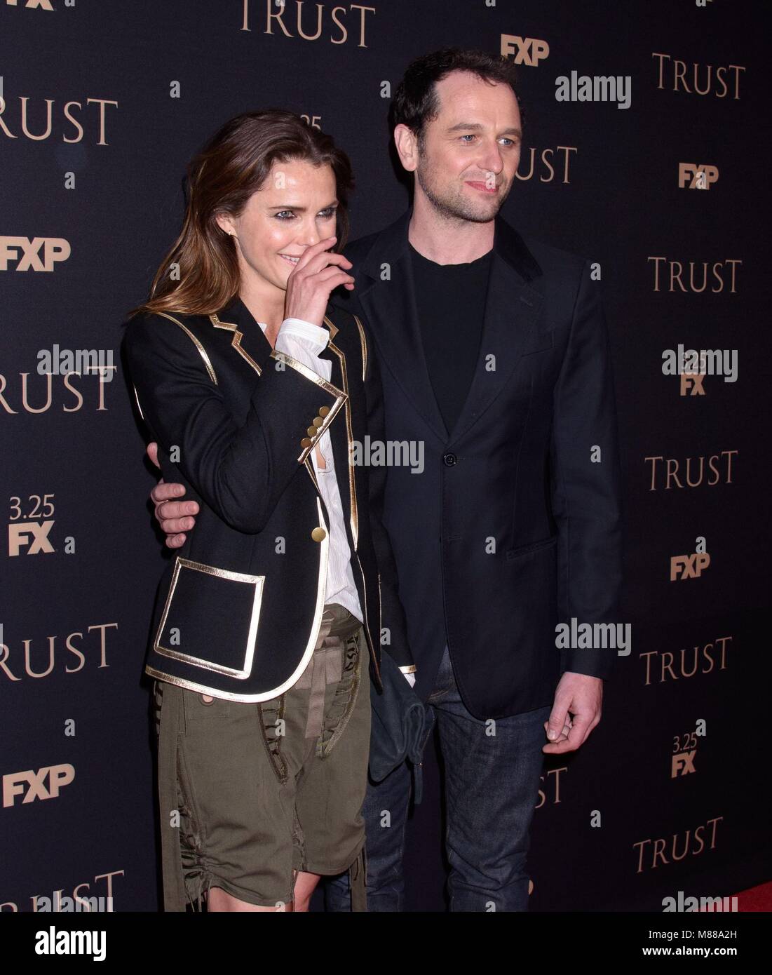 New York, NY, USA. 15th Mar, 2018. Keri Russell, Matthew Rhys at ...