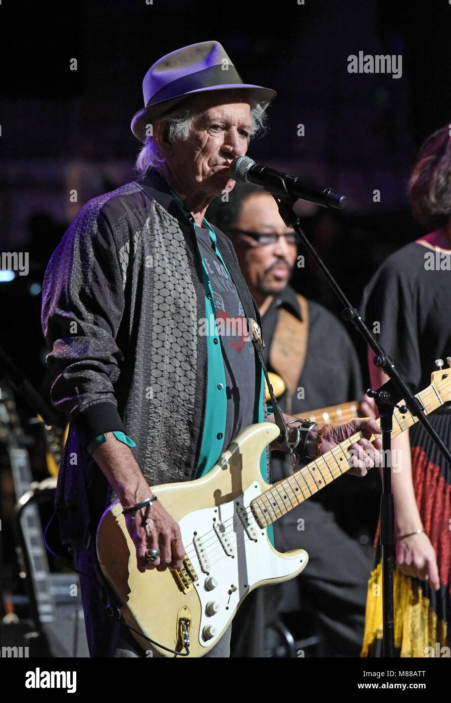 New York, NY, USA. 15th Mar, 2018. Keith Richards in attendance for ...