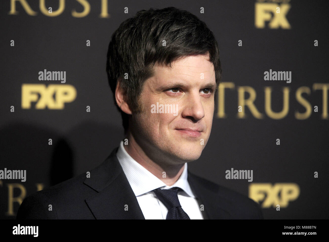New York City. 14th Mar, 2018. Michael Esper attending the FX Networks ...