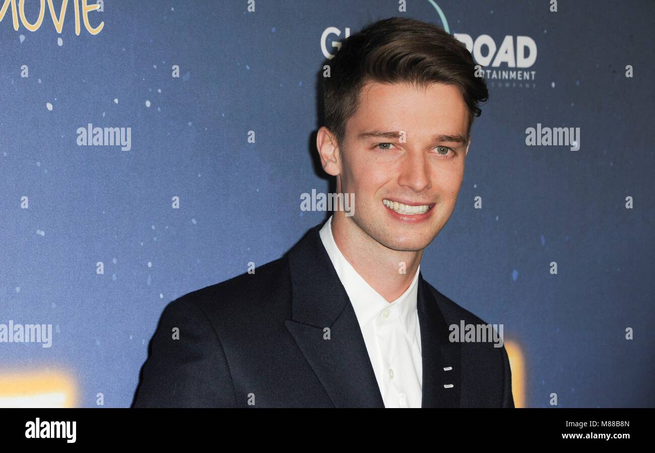 Los Angeles, CA, USA. 15th Mar, 2018. Patrick Schwarzenegger at ...