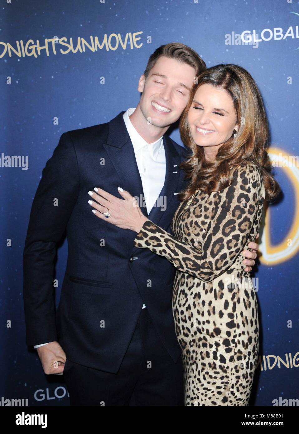 Patrick Schwarzenegger And Maria Shriver