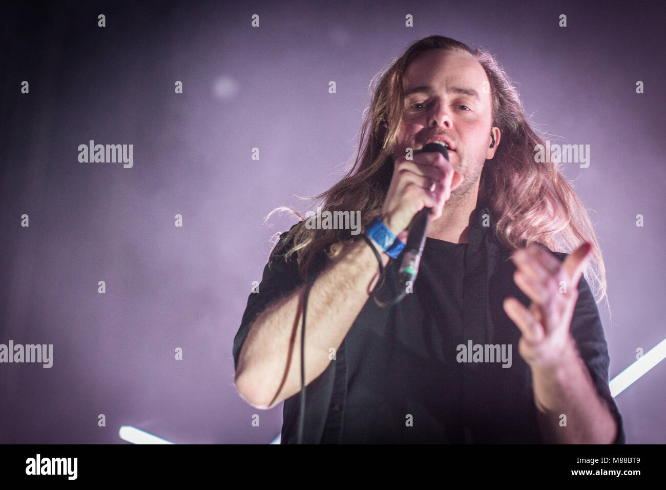 Copenhagen, Denmark. 14th Mar, 2018. The Danish electronic rock band ...