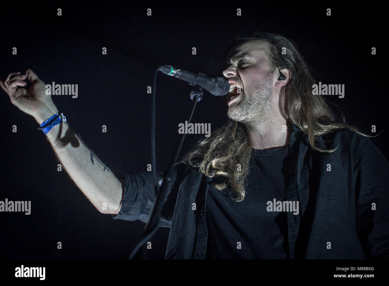 Copenhagen, Denmark. 14th Mar, 2018. The Danish electronic rock band ...