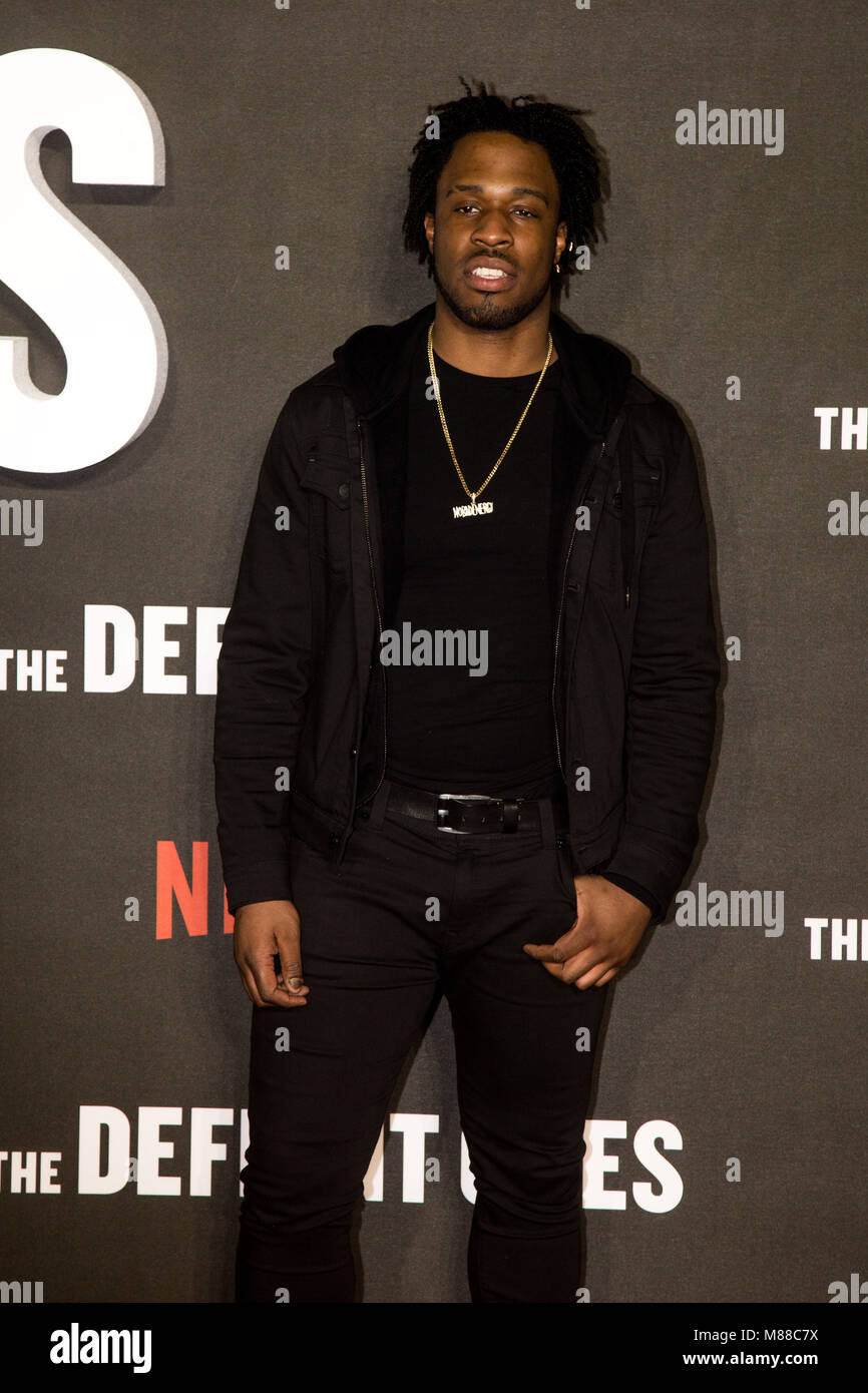 Avelino arrives at The Premiere of Netflix’s The Defiant Ones at Ritzy ...