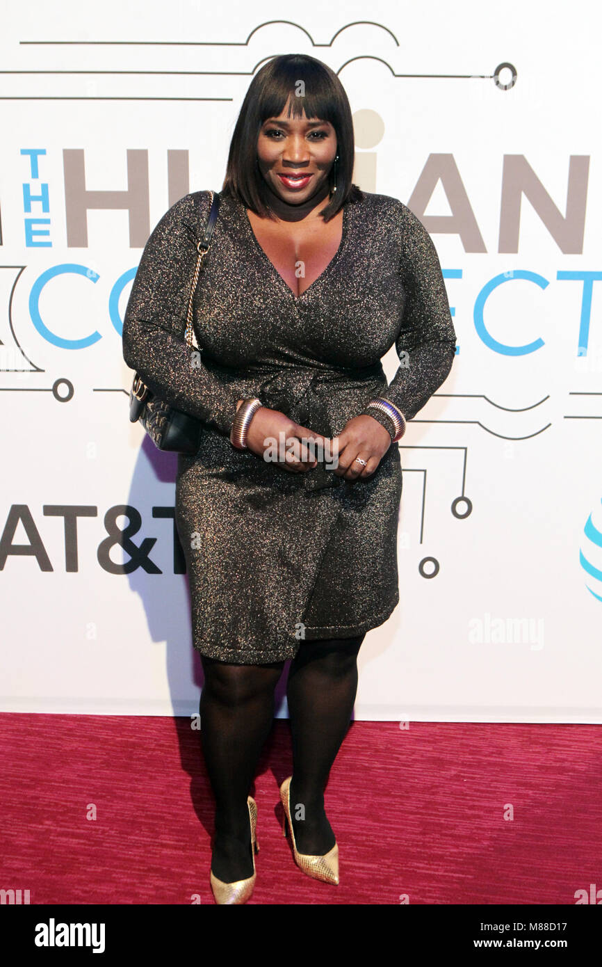 New York, NY, USA. 15th Mar, 2018. Media Personality Bevy Smith attends ...