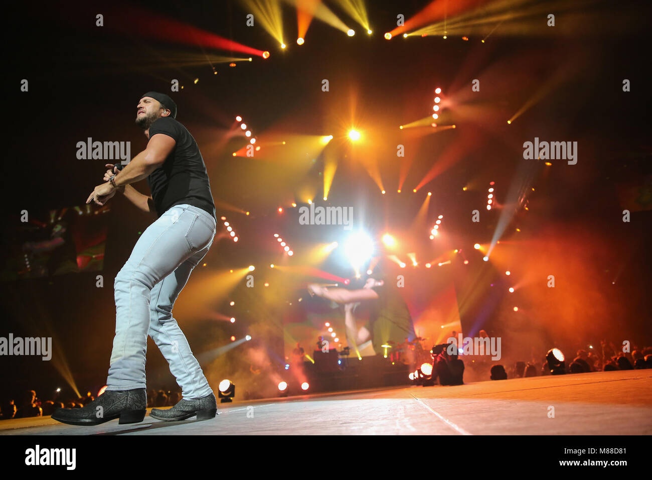 Sydney, NSW, Australia. 16th Mar, 2018. U.S. Country Singer Luke Bryan ...