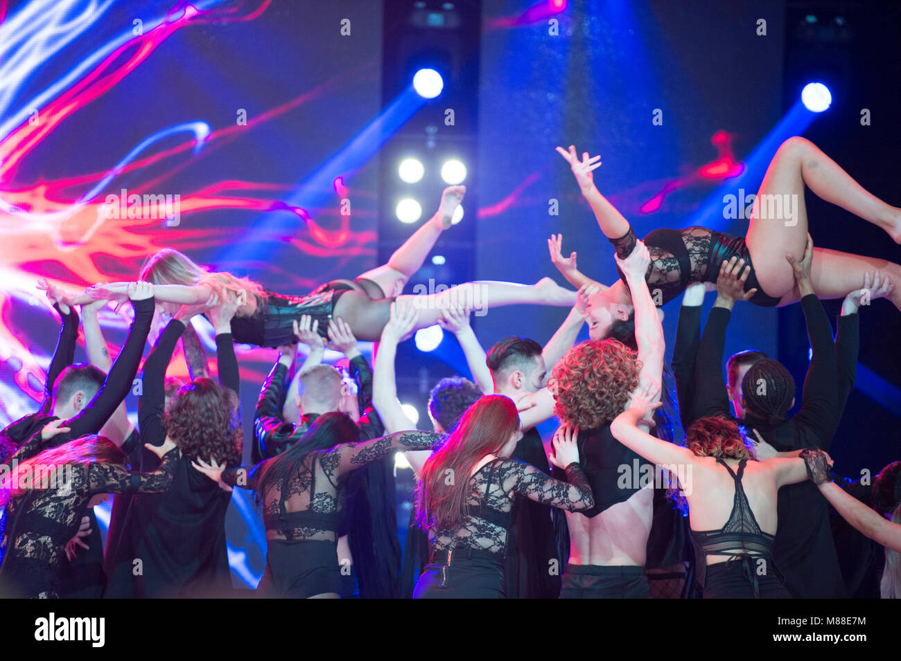 ExCel, London, UK. 16 March 2018. Move It dance event opens from 16-18 ...