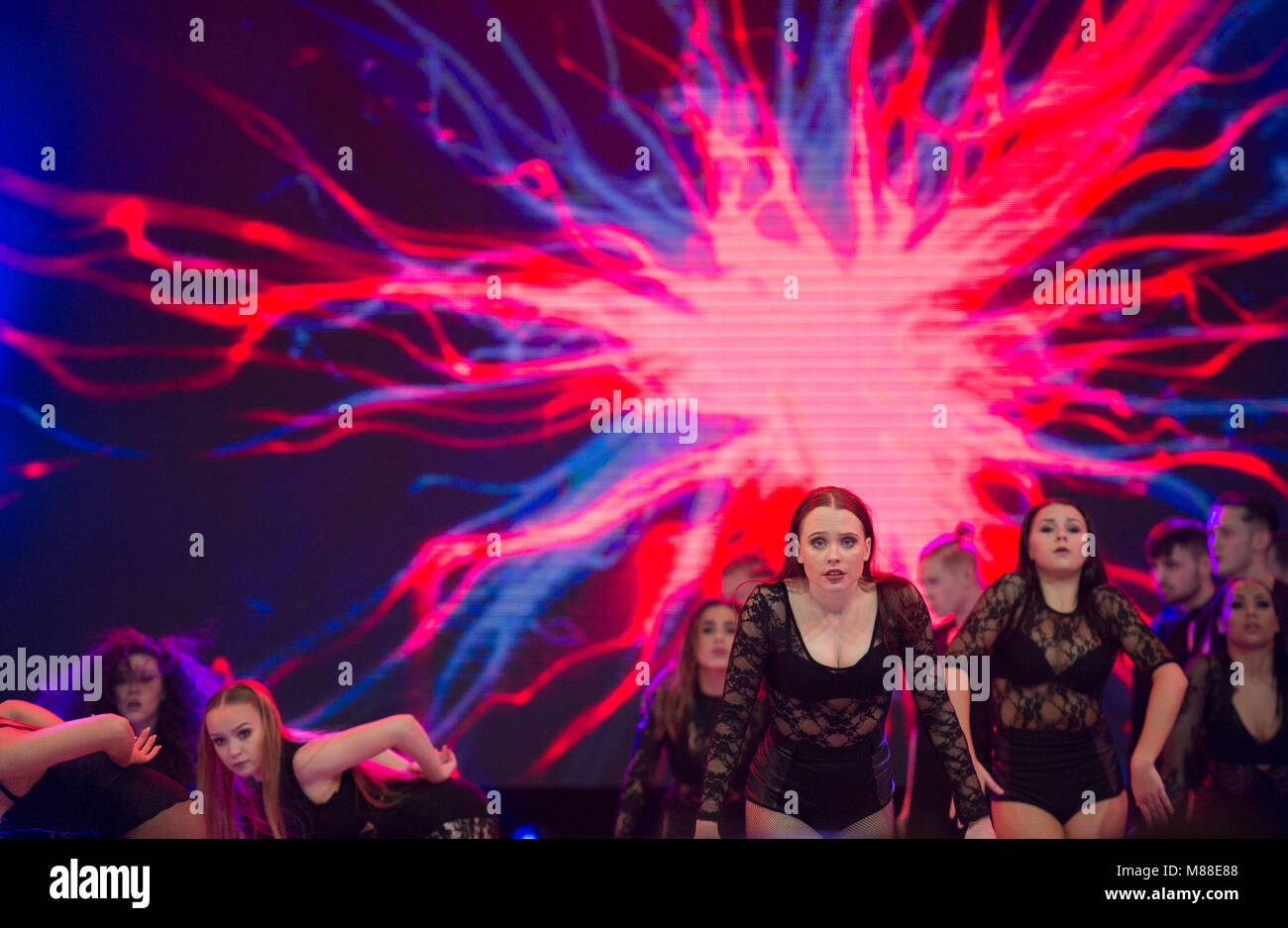ExCel, London, UK. 16 March 2018. Move It dance event opens from 16-18 ...