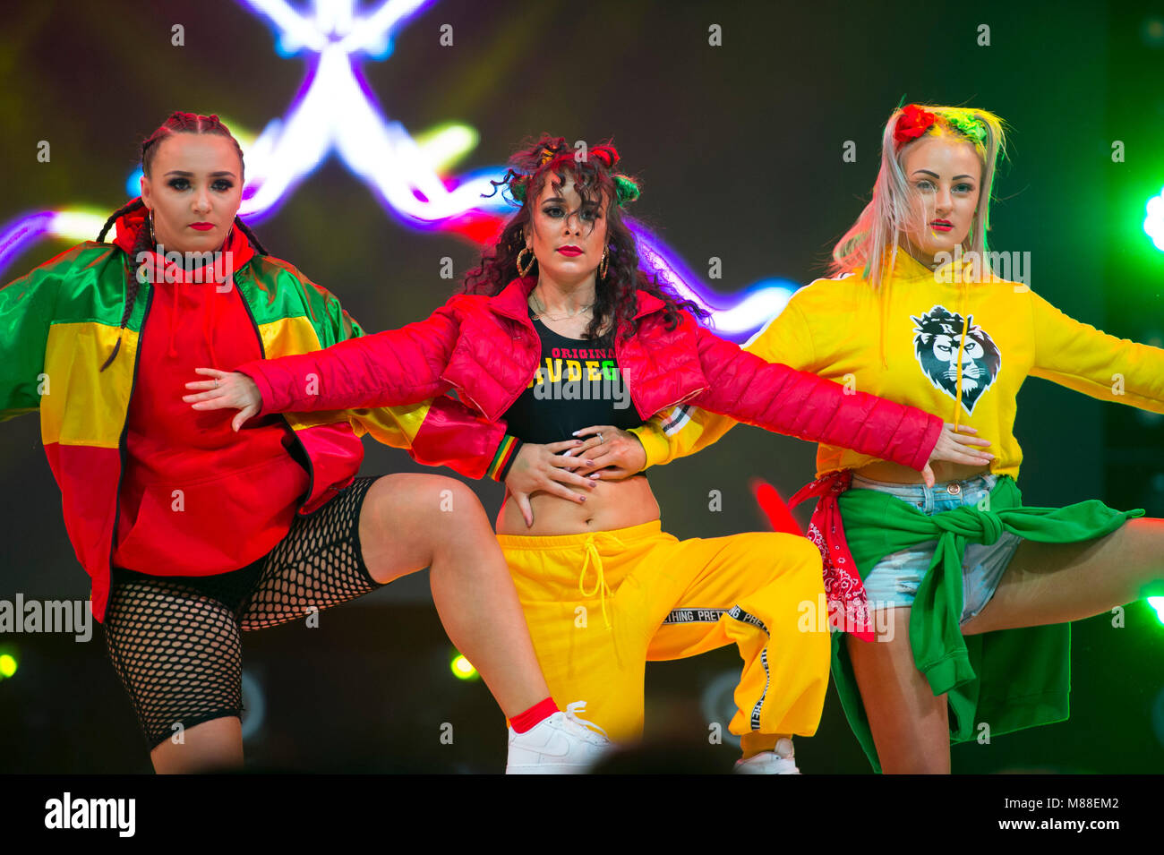 ExCel, London, UK. 16 March 2018. Move It dance event opens from 16-18 ...