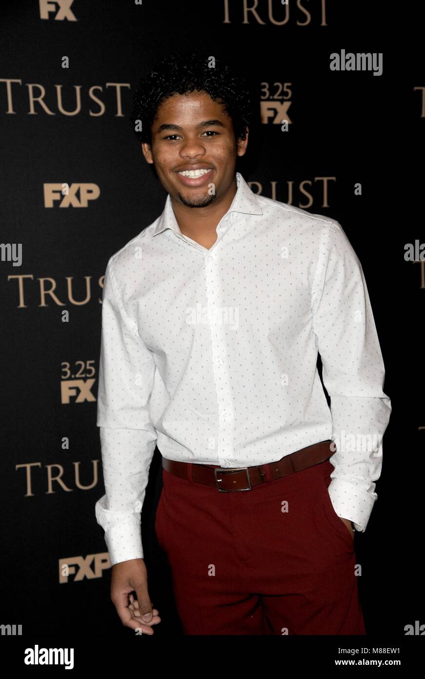 New York, NY, USA. 15th Mar, 2018. Isaiah John at arrivals for The FX ...