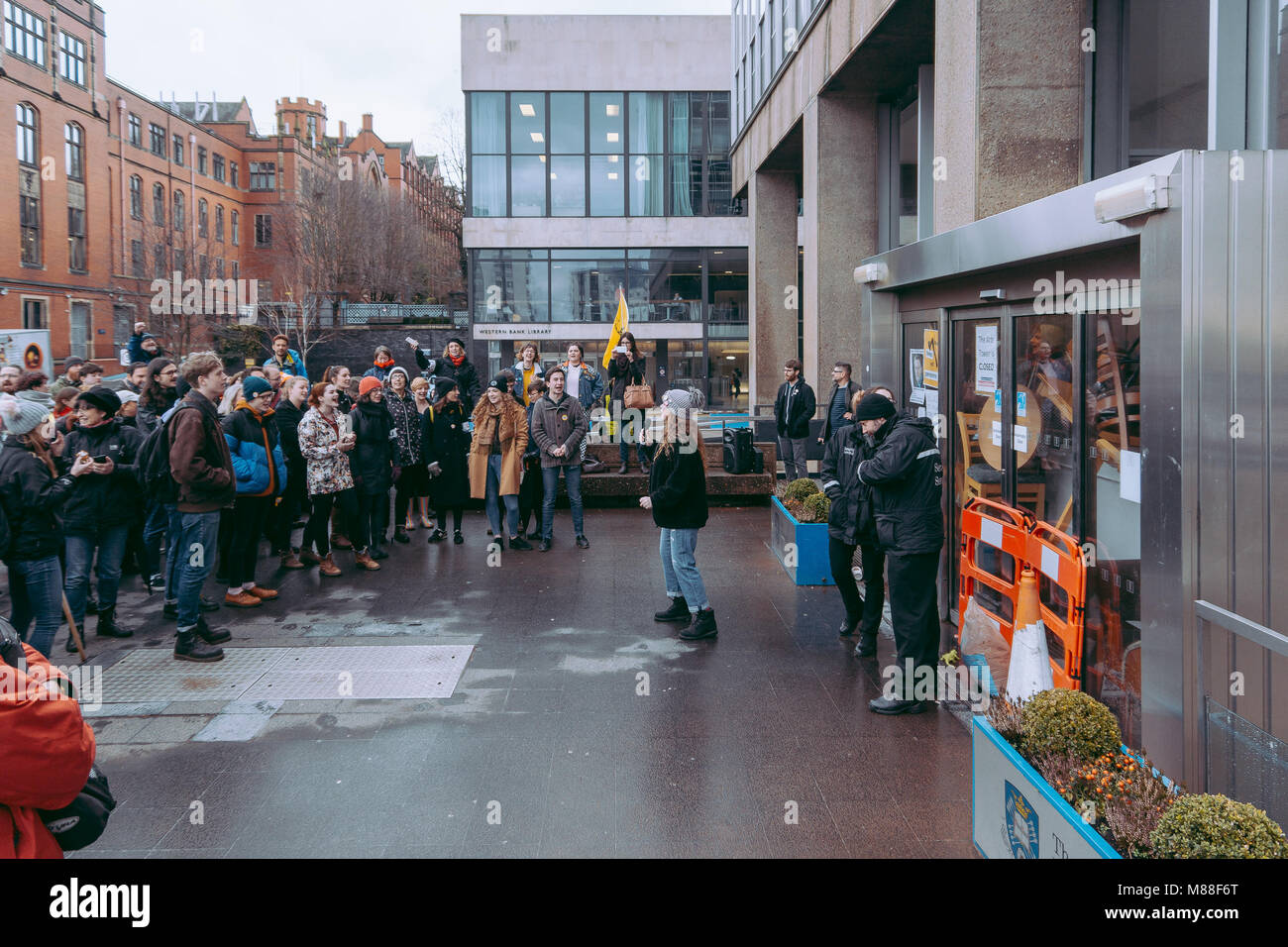 Sheffield, UK. 16th March, 2018. The Arts Tower at the University of ...