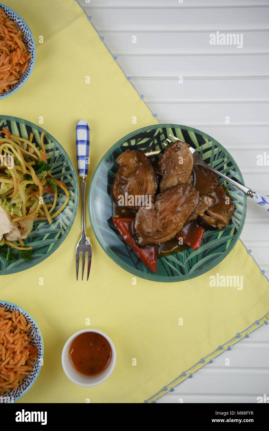 Sauce flat duck hi-res stock photography and images - Alamy