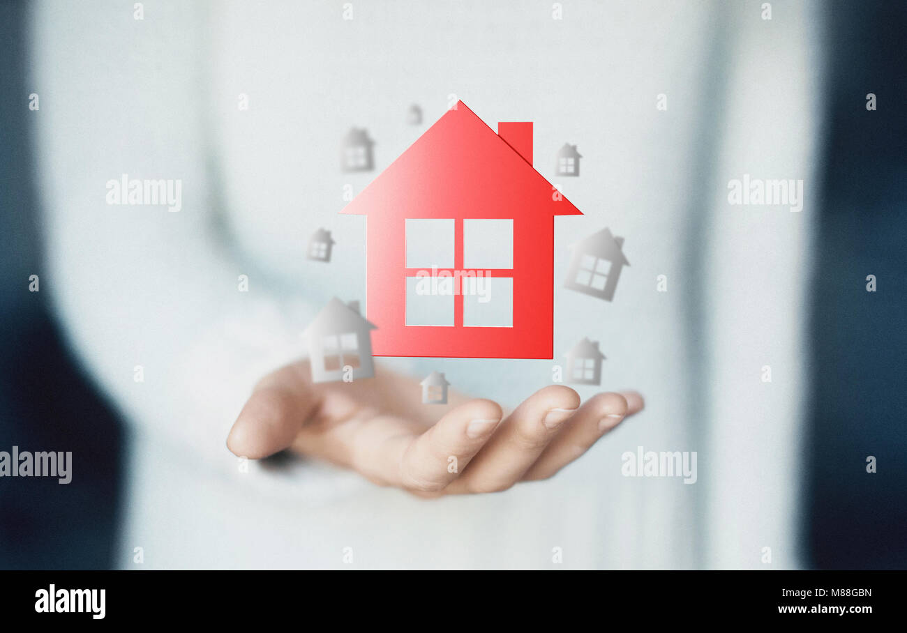 House building hand male hi-res stock photography and images - Alamy