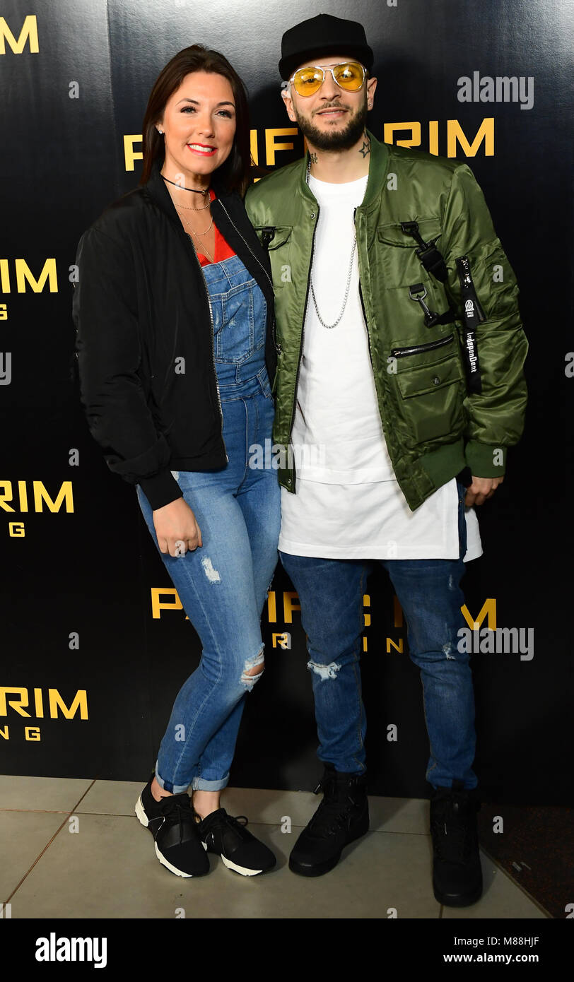 Man Like Haks (right) attending a special screening of Pacific Rim ...