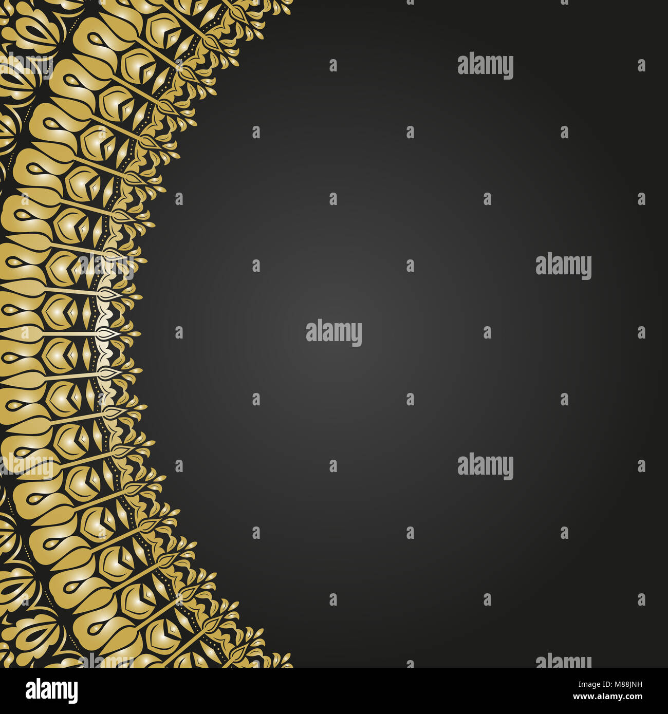 Floral Fine Frame Stock Photo - Alamy