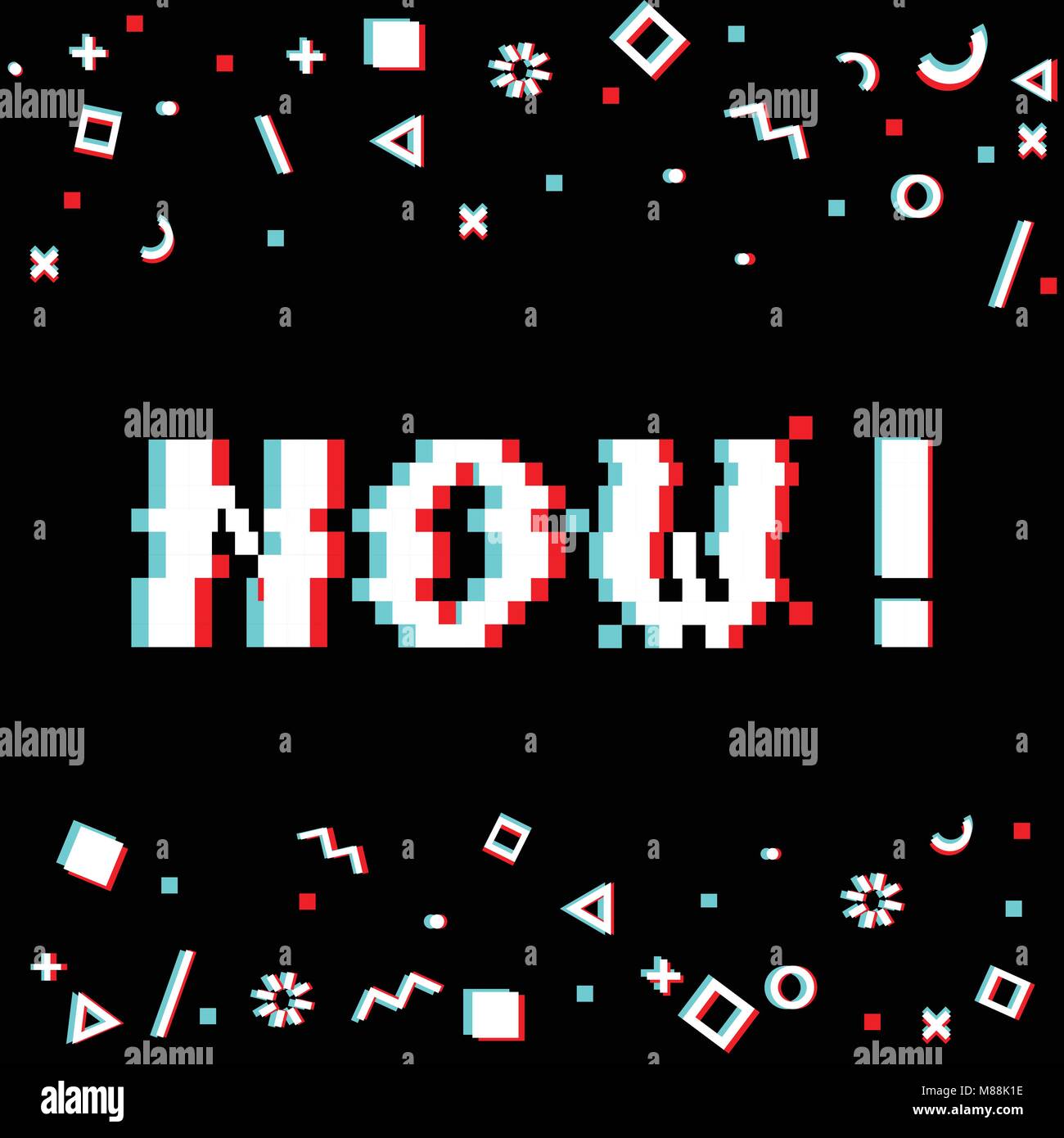 Now data Stock Vector Images - Alamy