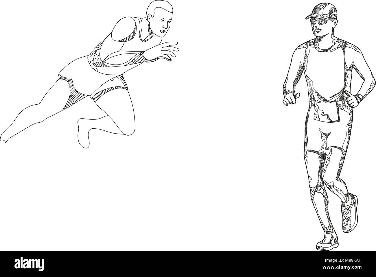 A collection of doodle art illustrations that includes the following ...