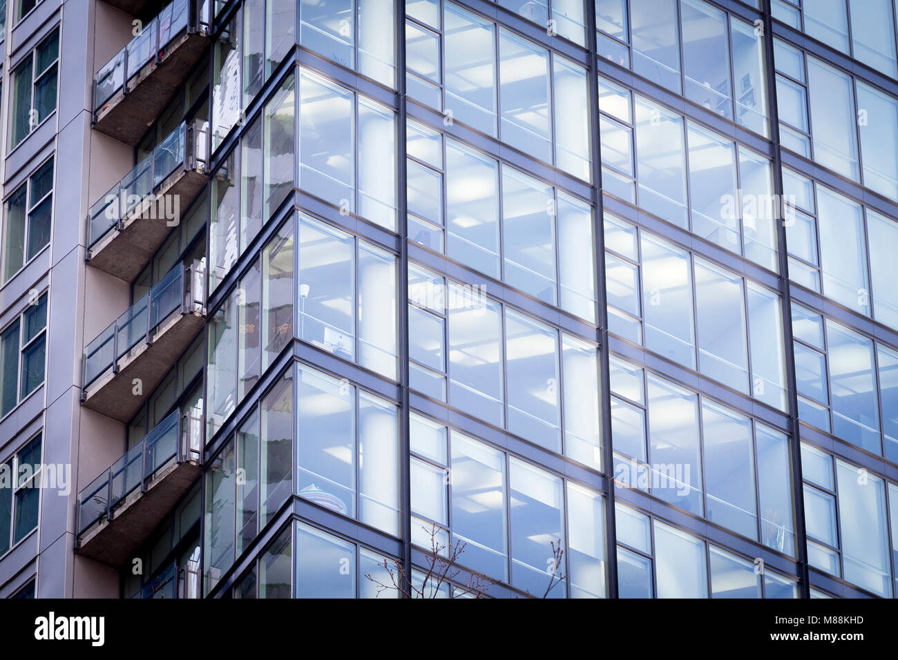Exterior of modern commercial buildings Stock Photo - Alamy