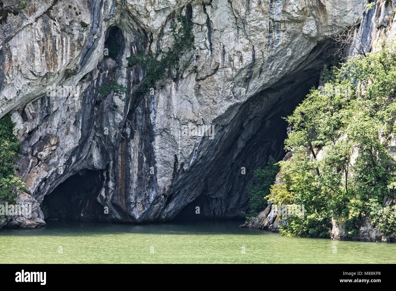 UPPER PART OF A DEEP CAVE SYSTEM IN THE MASSIF LIMESTONES OF THE NORTH ...