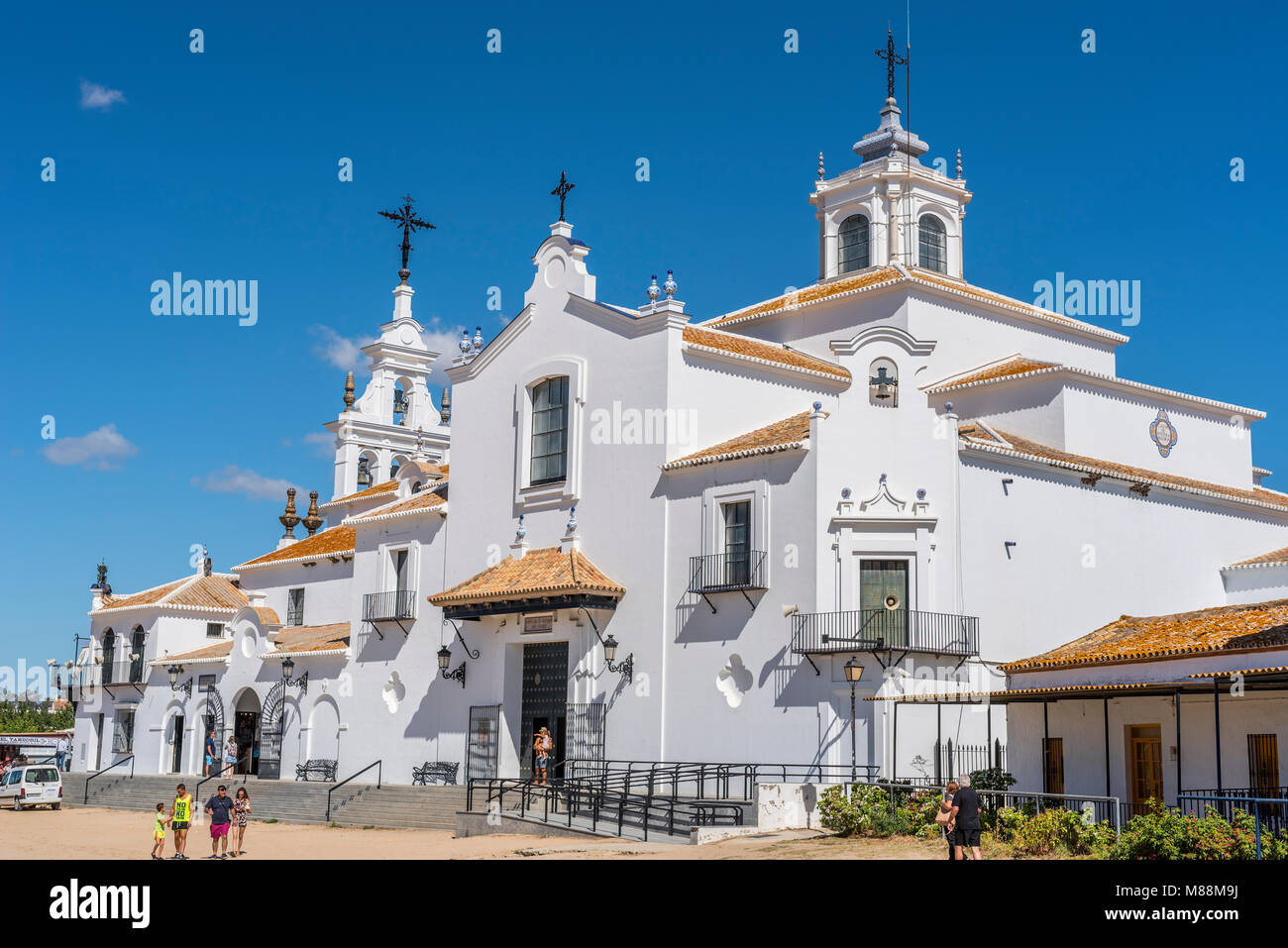 hermitage of el rocío Stock Photo - Alamy