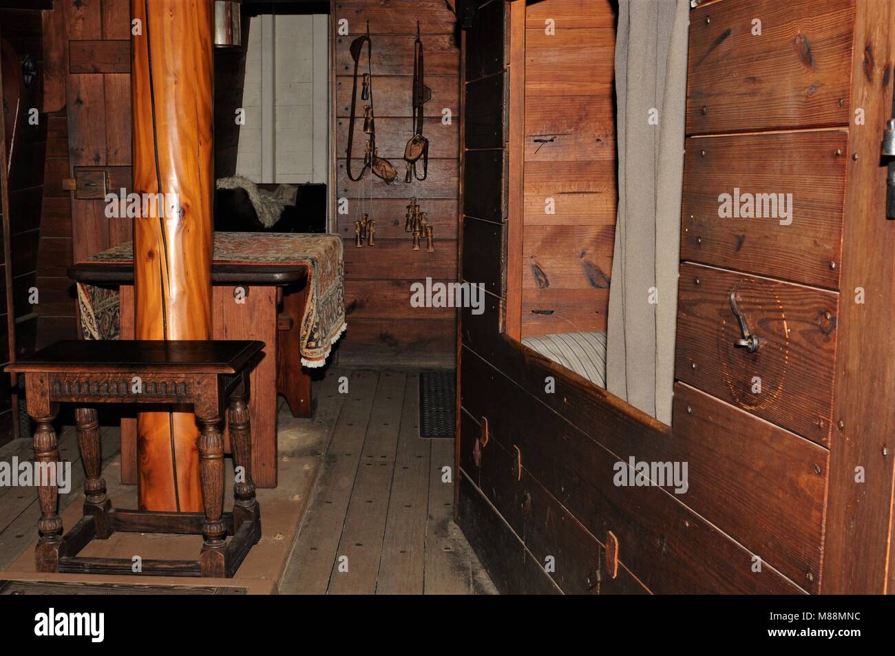 Below deck aboard the Susan Constant. Jamestown harbor, Jamestown ...