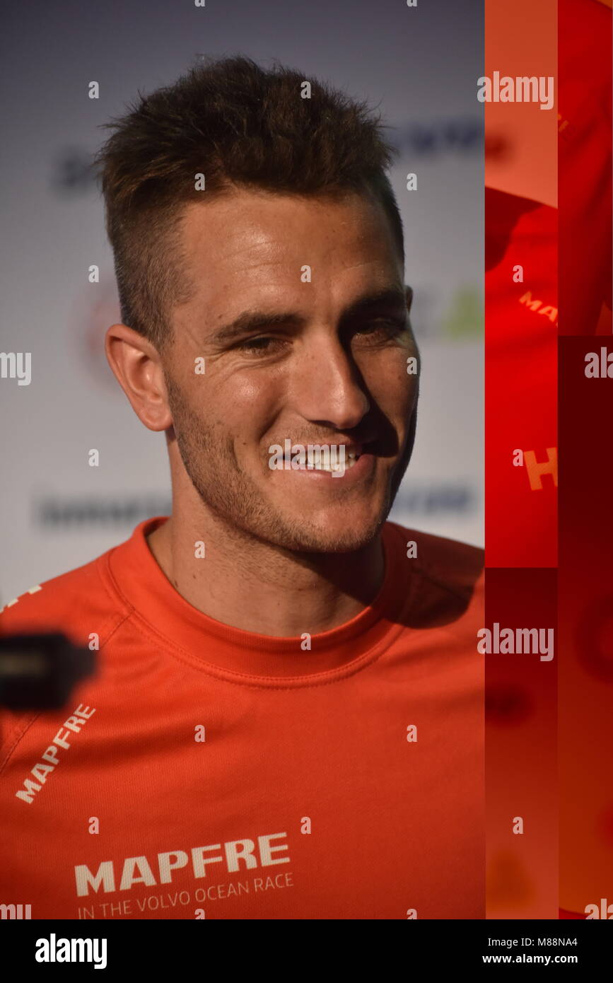 Auckland, New Zealand. 16th Mar, 2018. New Zealand sailor Blair Tuke of ...