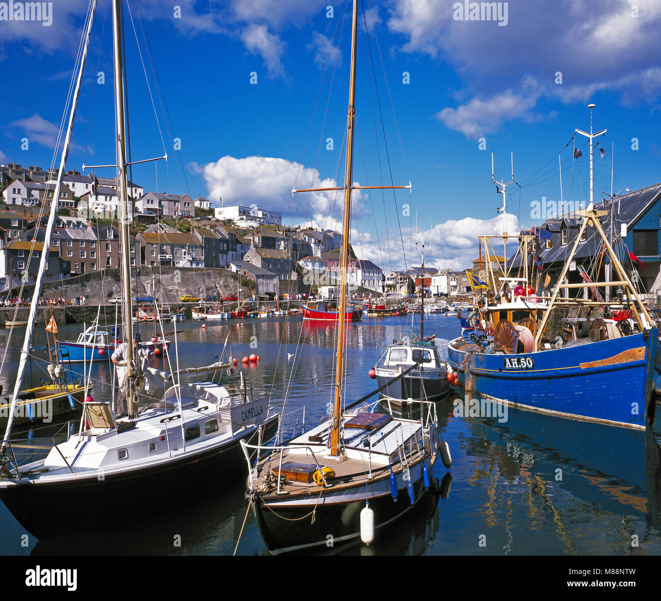 Mevagissey ,Cornwall, England ,UK Stock Photo - Alamy