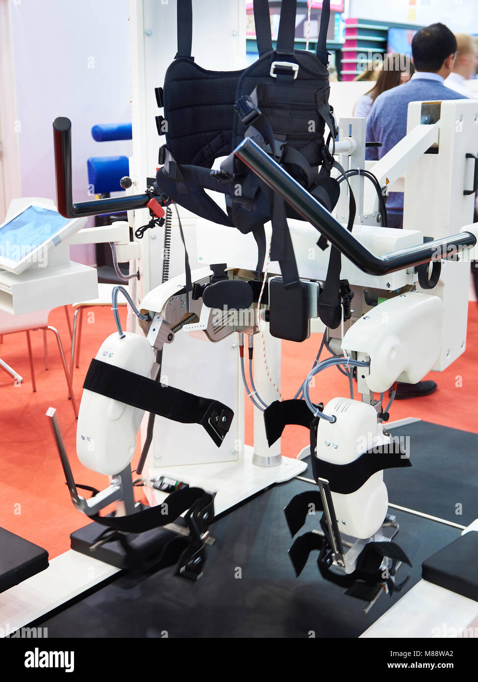 Rehabilitation robotic complex for restoration of walking skills in ...