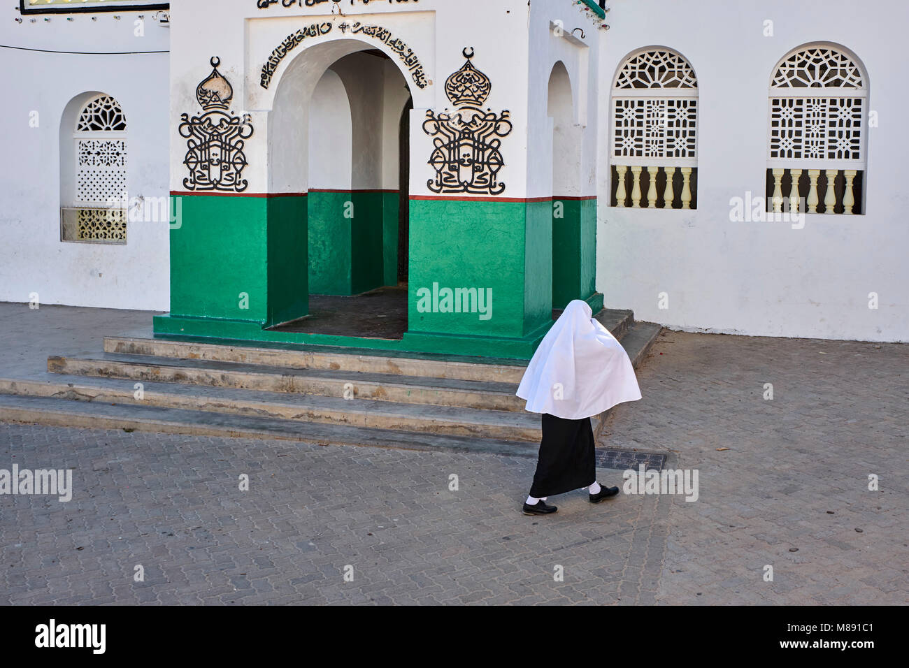 Kenya, Lamu island, Lamu town, Unesco world heritage, Riyadha mosque ...
