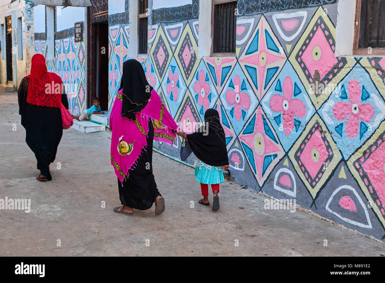 Kenya, Lamu island, Lamu town, Unesco world heritage Stock Photo - Alamy