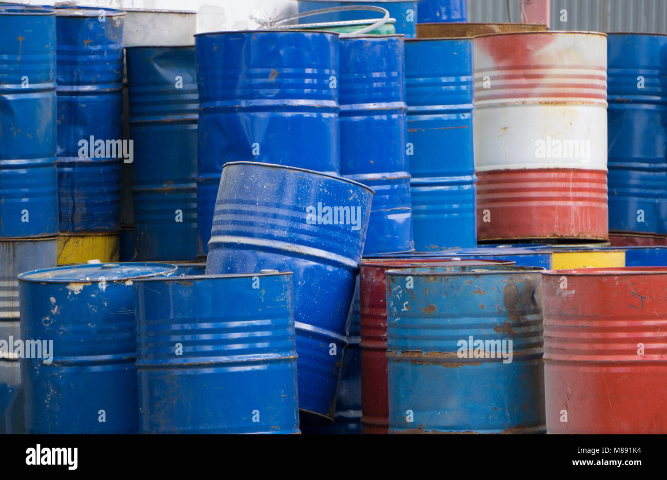 Iron barrels hi-res stock photography and images - Alamy