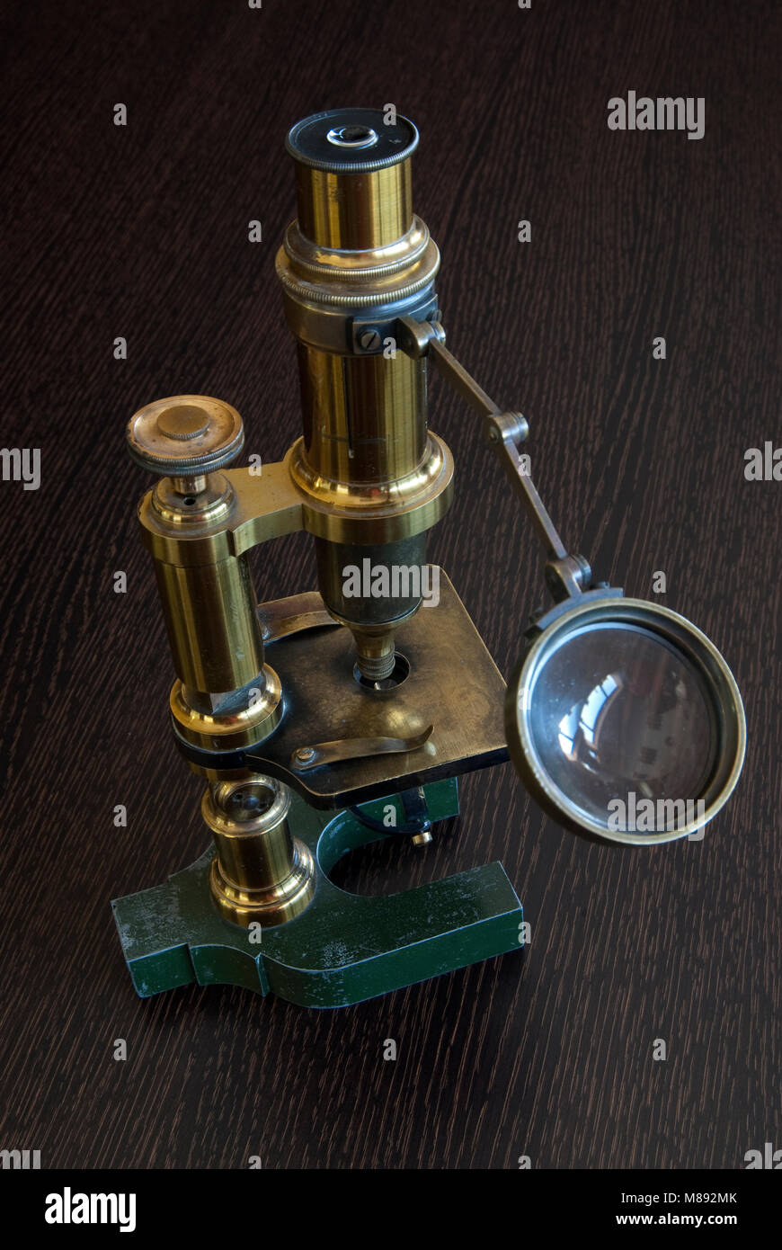 Old microscope, medicine Stock Photo - Alamy
