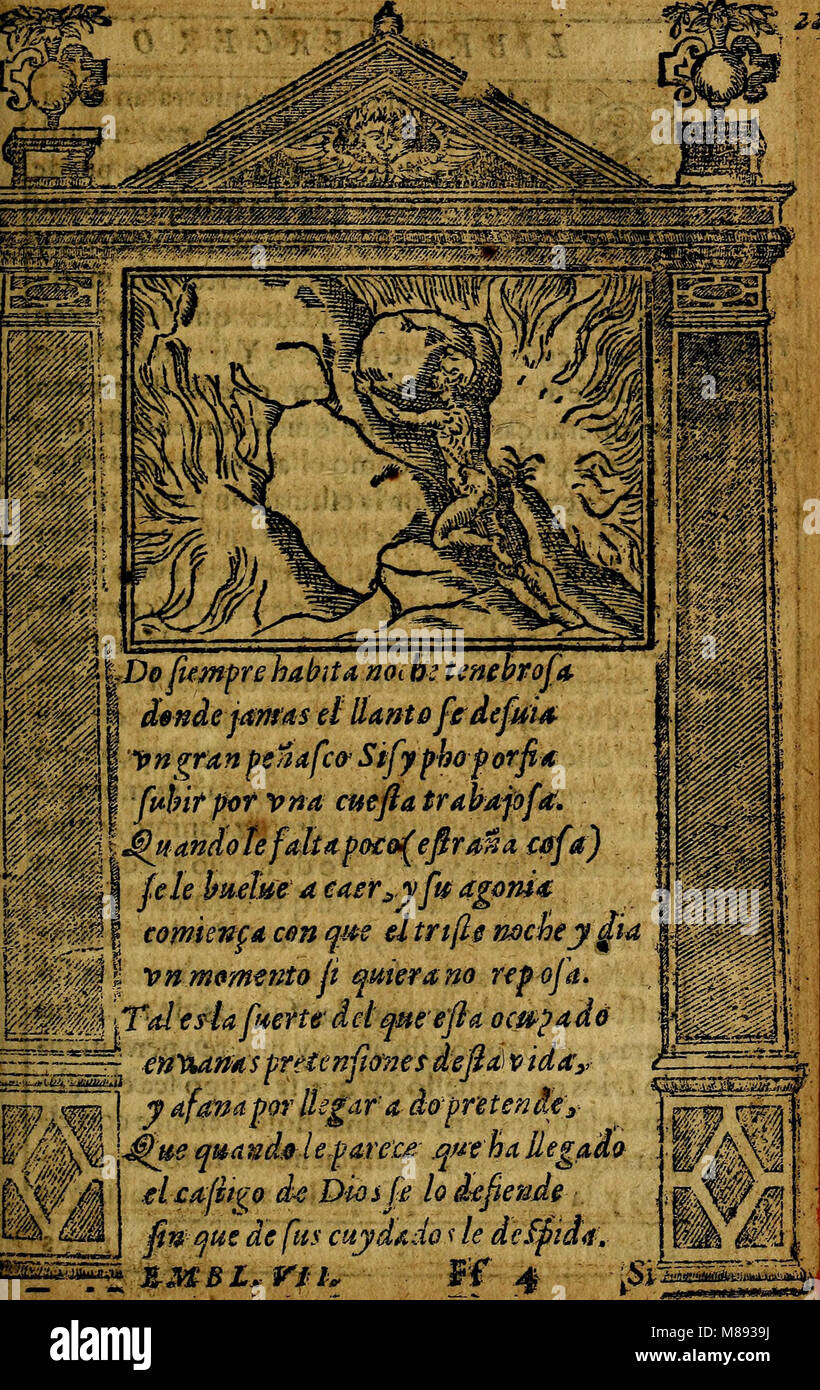 Emblemas Morales by Don Juan de Horozco y Couarruuias Arcediano de ...