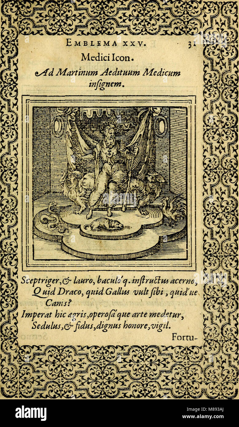 *Emblemata* (1565) is a collection of emblematic poems and ...