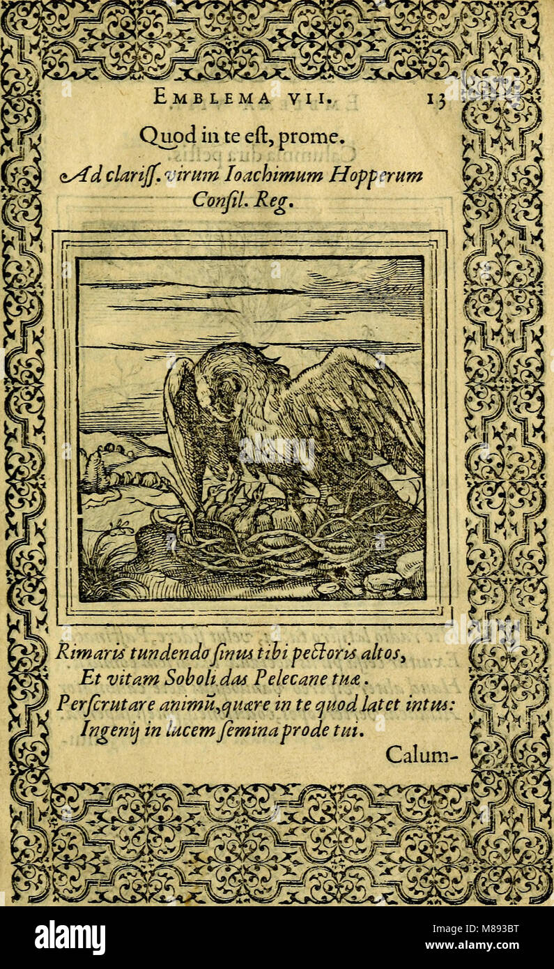'Emblemata' (1565) is a collection of symbolic illustrations and texts ...