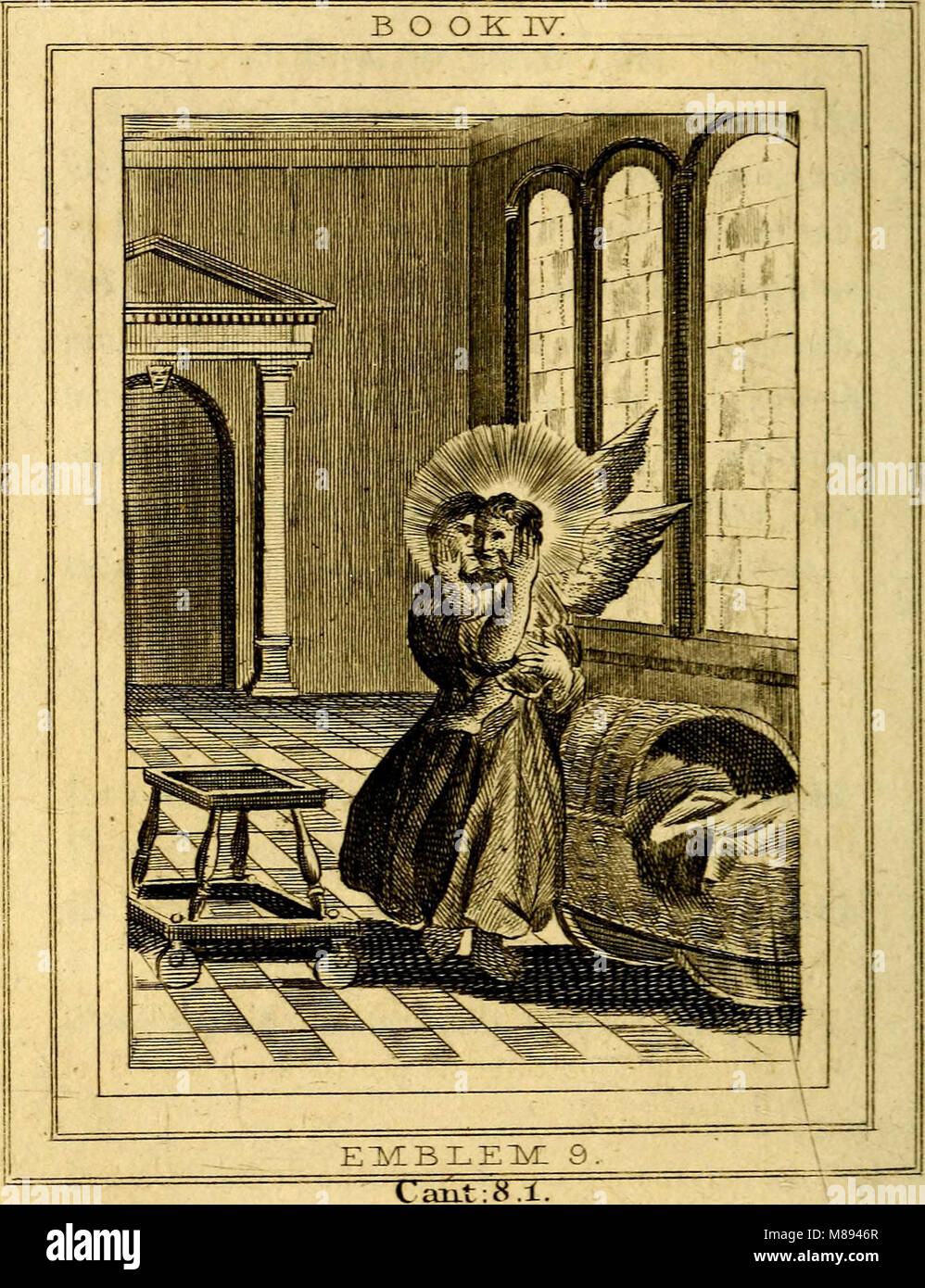 'Emblems, Divine and Moral' (1824) presents a series of allegorical ...