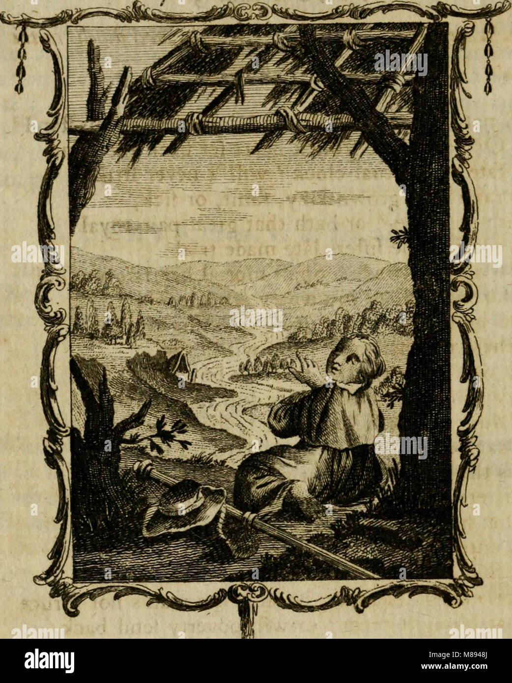 This 1777 work presents divine and moral emblems, alongside ...